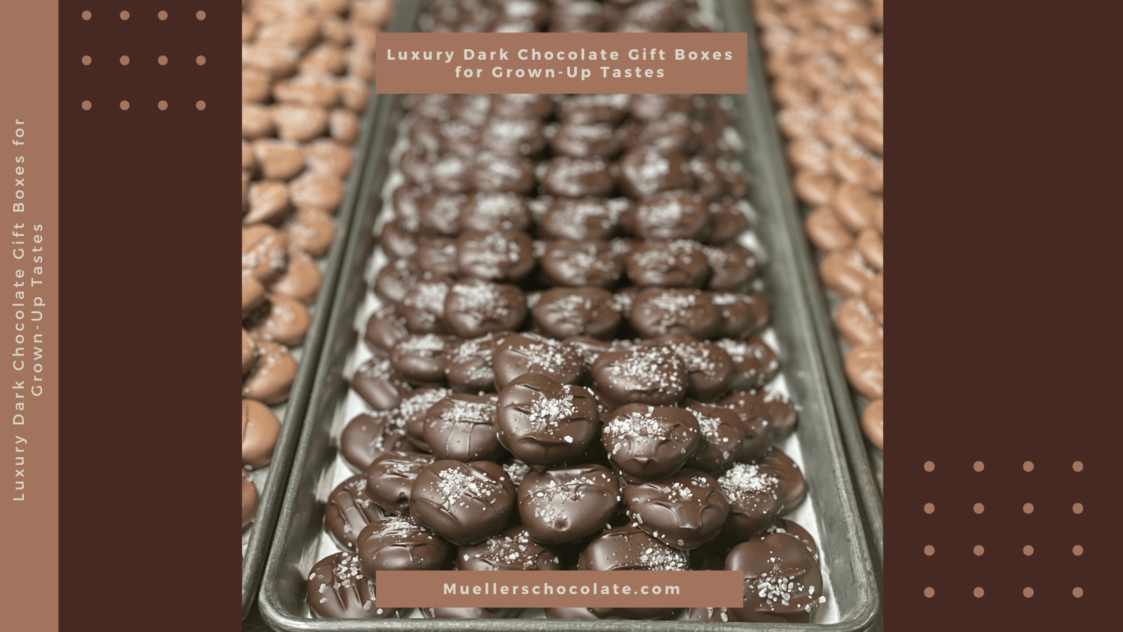 Luxury Dark Chocolate Gift Boxes for Grown-Up Tastes