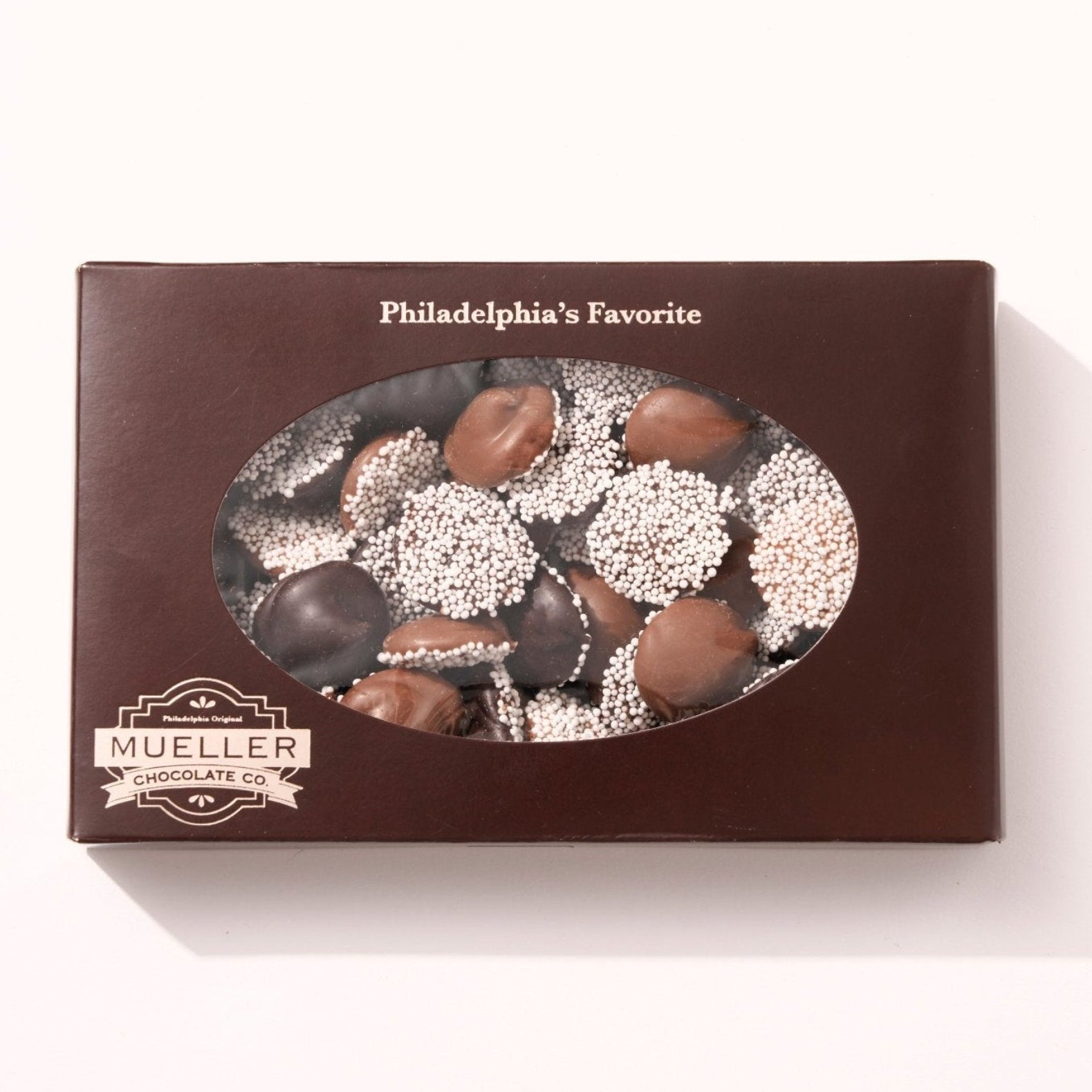 Milk and Dark Chocolate Nonpareils Gift Box